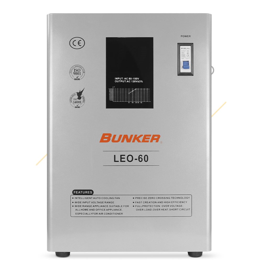 Regulador De Voltaje Leo 60 Bunker Electronics