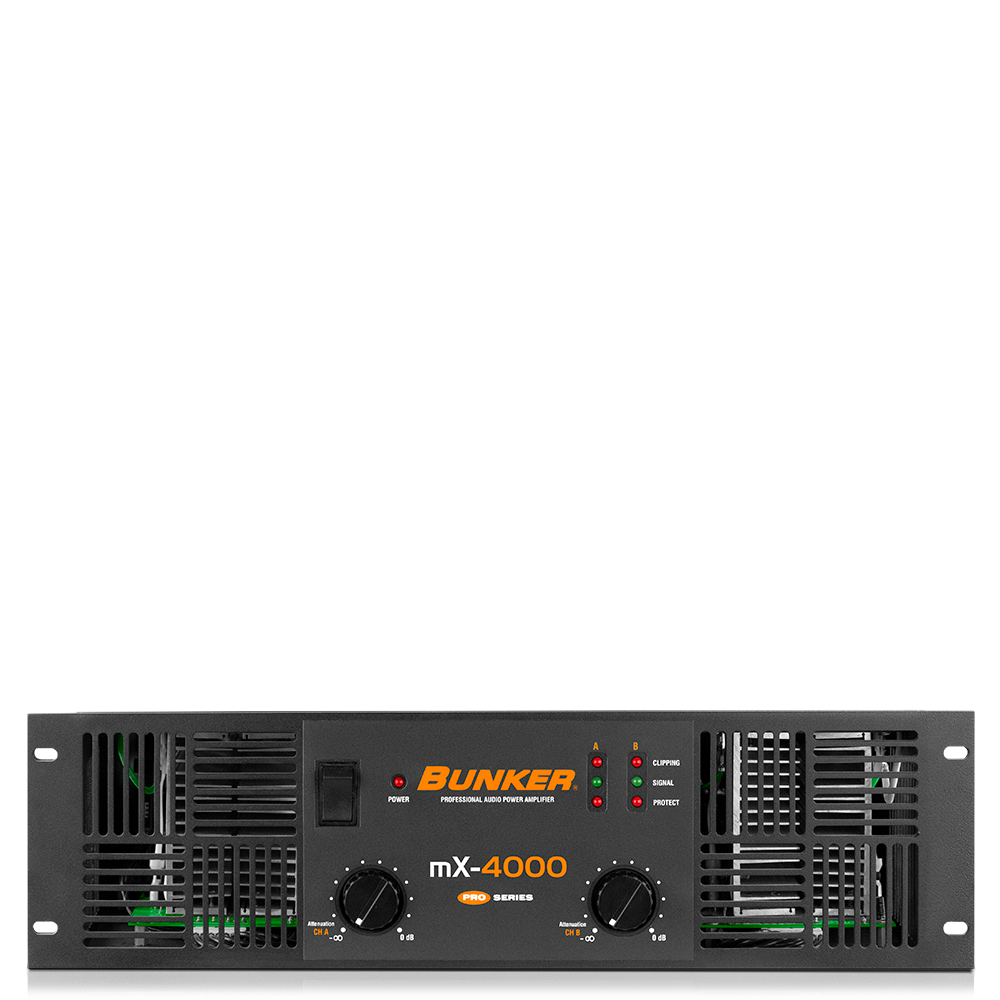 Amplificador mX-4000 – BUNKER Electronics